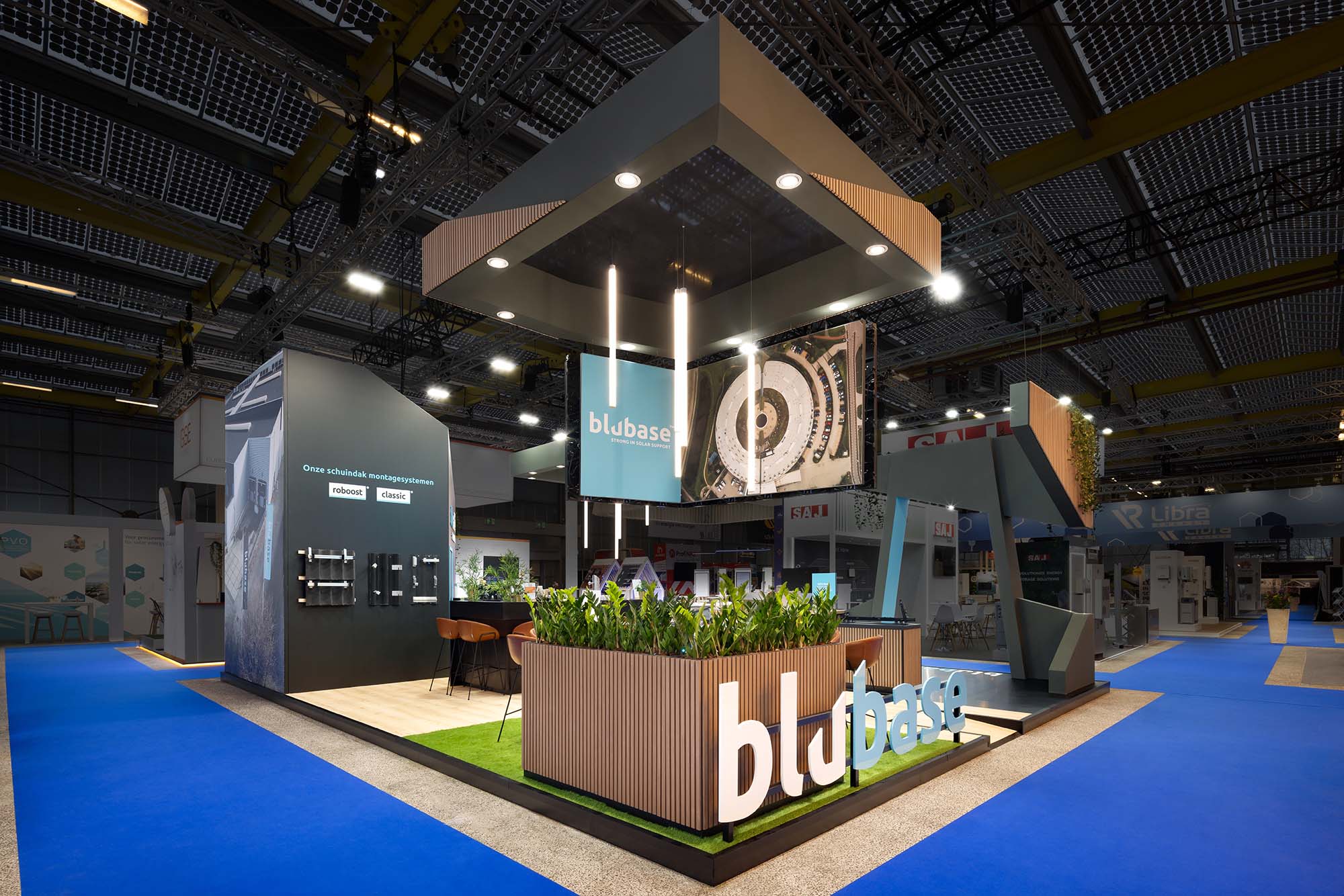 Standbouw voor Blubase | Solar Solutions 2024 Vijfhuizen | KOPexpo